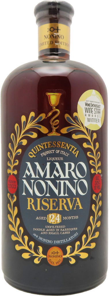 Nonino Quintessentia Riserva Amaro 750ml – Mission Wine & Spirits
