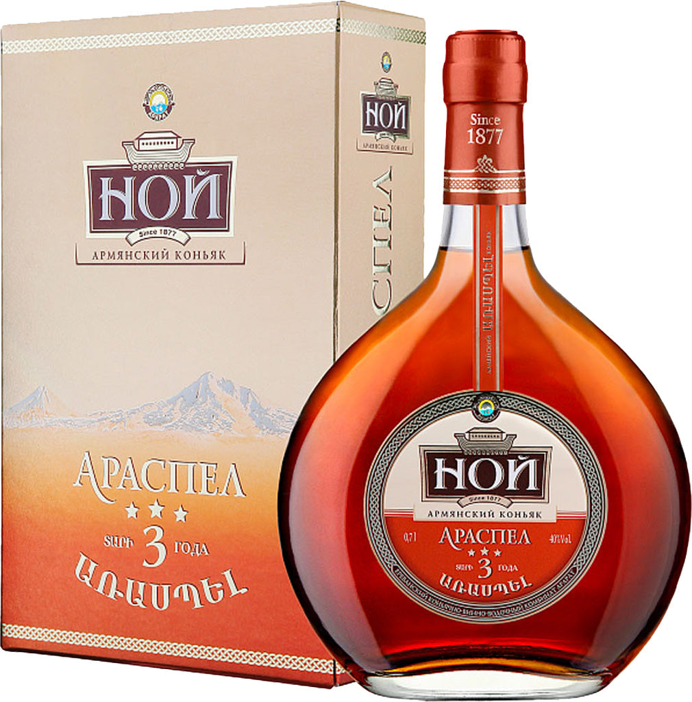 Noy Araspel Armenian Brandy 3 Year Old 700ml – Mission Wine & Spirits