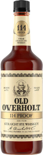 Old Overholt Straight Rye 114 Proof 750ml – Mission Wine & Spirits