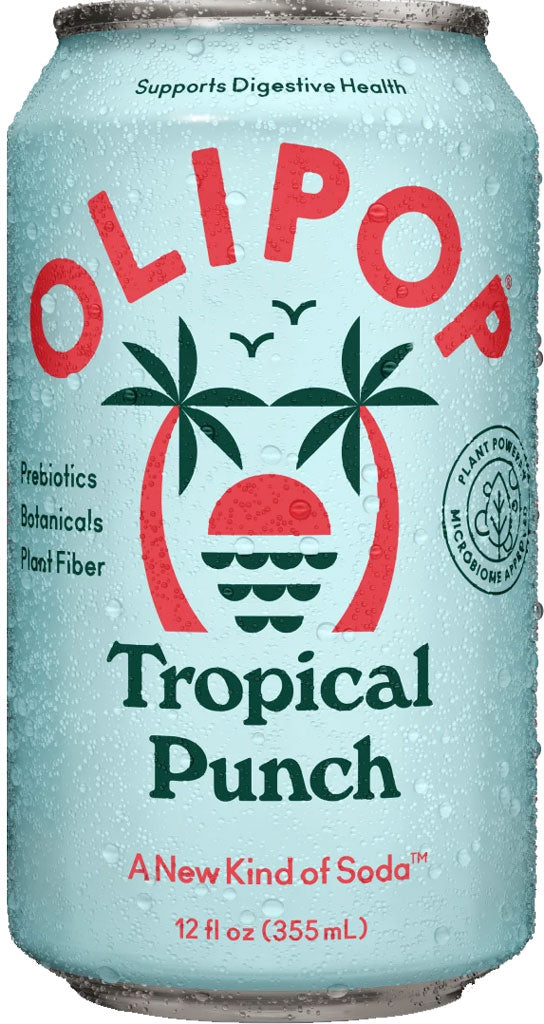 Olipop Tropical Punch Sparkling Tonic 12oz Can – Mission Wine & Spirits