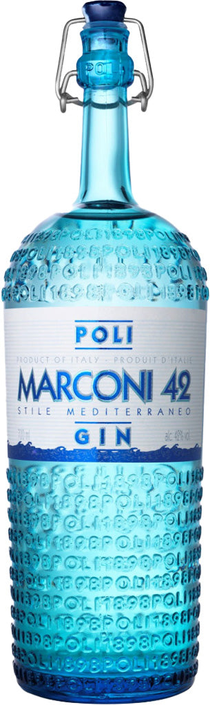 Poli Marconi 42 Gin 700ml – Mission Wine & Spirits