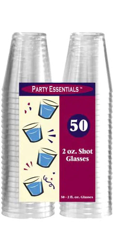 Party Essentials 2oz Shot Cups – Mission Liquor