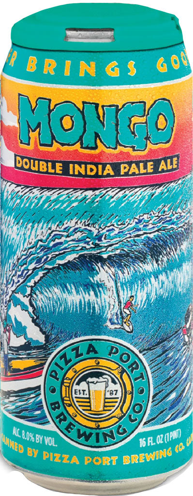 Pizza Port Mongo Double IPA 16oz Can – Mission Liquor