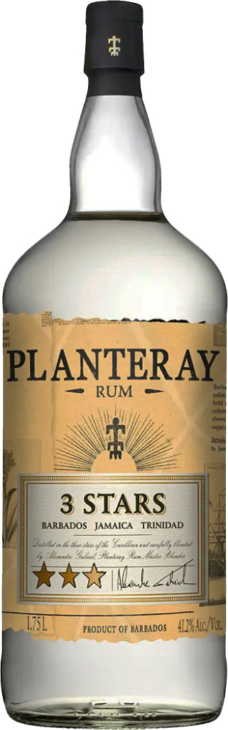 Planteray 3 Star White Rum 1.75L – Mission Wine & Spirits