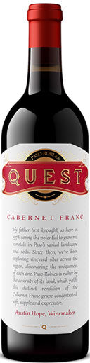 Quest by Austin Hope Cabernet Franc 2023 750ml – Mission Wine & Spirits