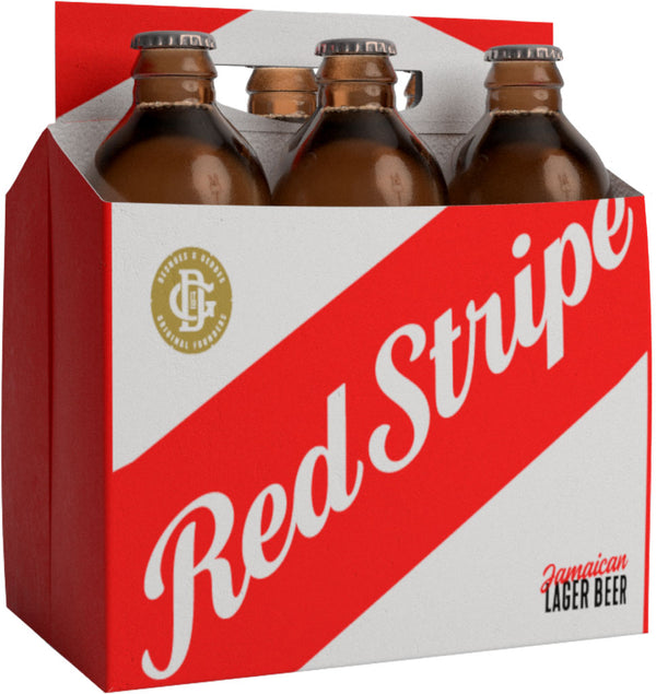 Red Stripe 6pk Bottles – Mission Liquor
