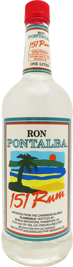 Ron Pontalba 151 Rum 1L – Mission Wine & Spirits