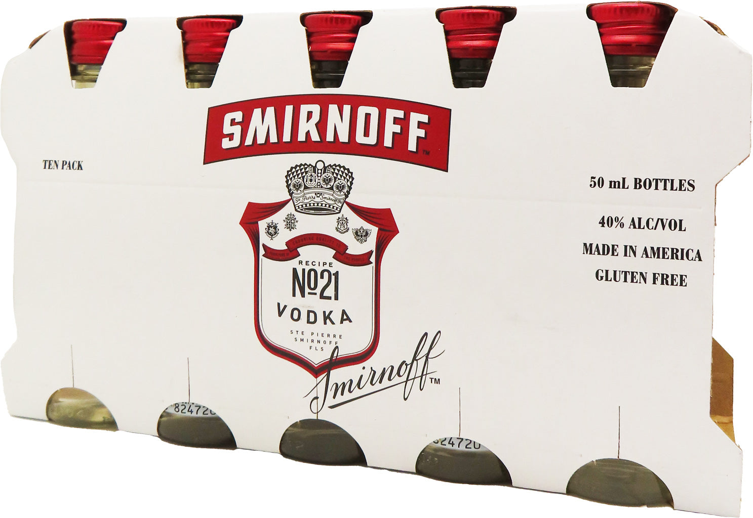 Smirnoff Vodka 50ml 10pk – Mission Liquor