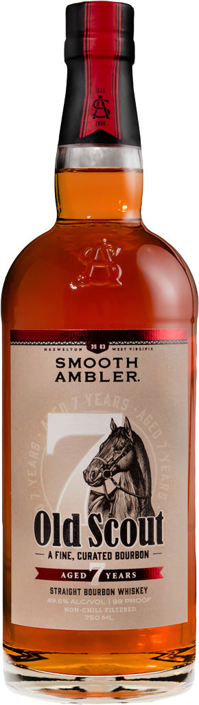 Smooth Ambler Old Scout Straight Bourbon Whiskey 7 Year Old 750ml ...