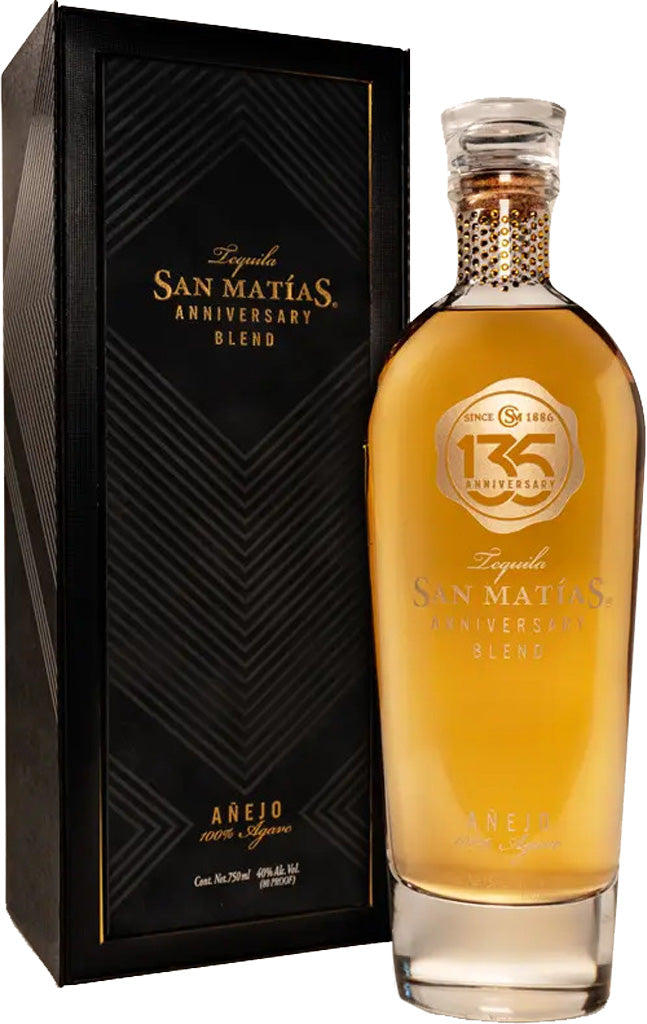 San Matias 135th Anniversary Blend Anejo 750ml – Mission Liquor