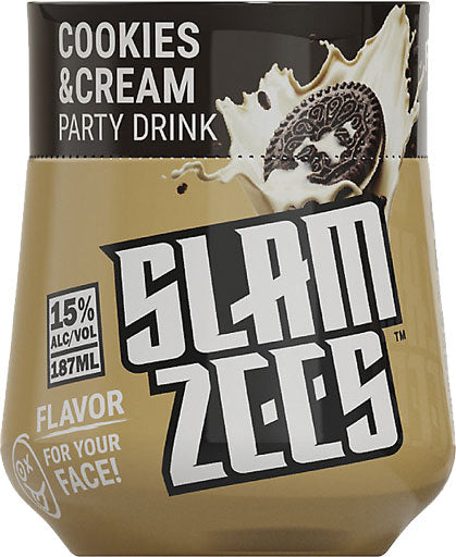 Slamzees Cookies & Cream Party Drink 187ml – Mission Liquor