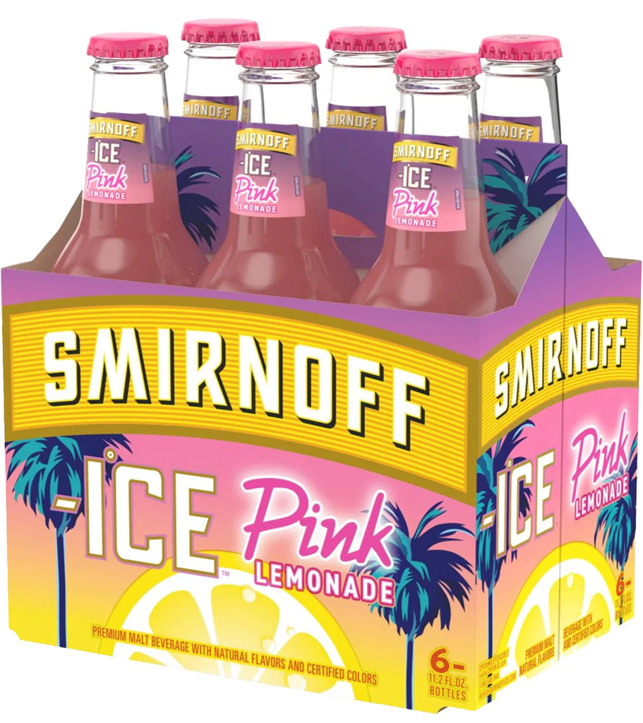 Smirnoff 6 Pack Lemonade Smirnoff Raspberry Crush & Lemonade Cocktail
