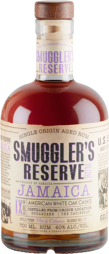 Smuggler's Reserve Jamaican Rum 700ml – Mission Liquor