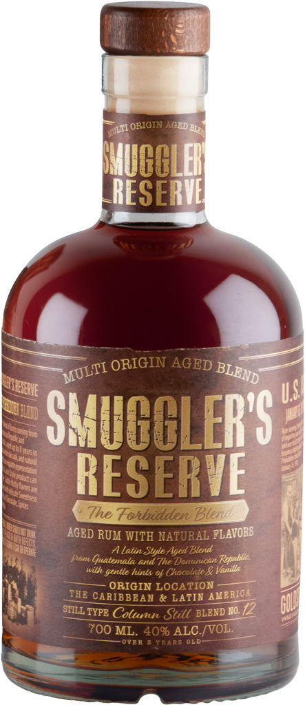 Smuggler's Reserve The Forbidden Blend Rum 700ml – Mission Wine & Spirits