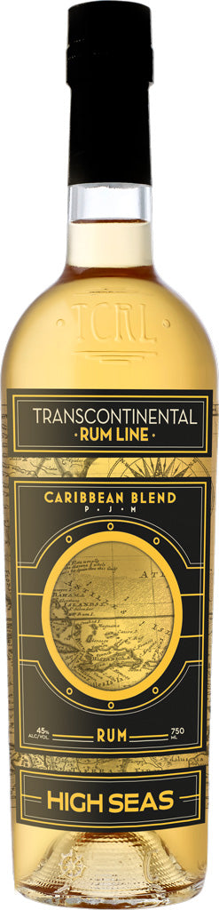 Transcontinental Rum Line High Seas Caribbean Blend Rum 750ml – Mission ...