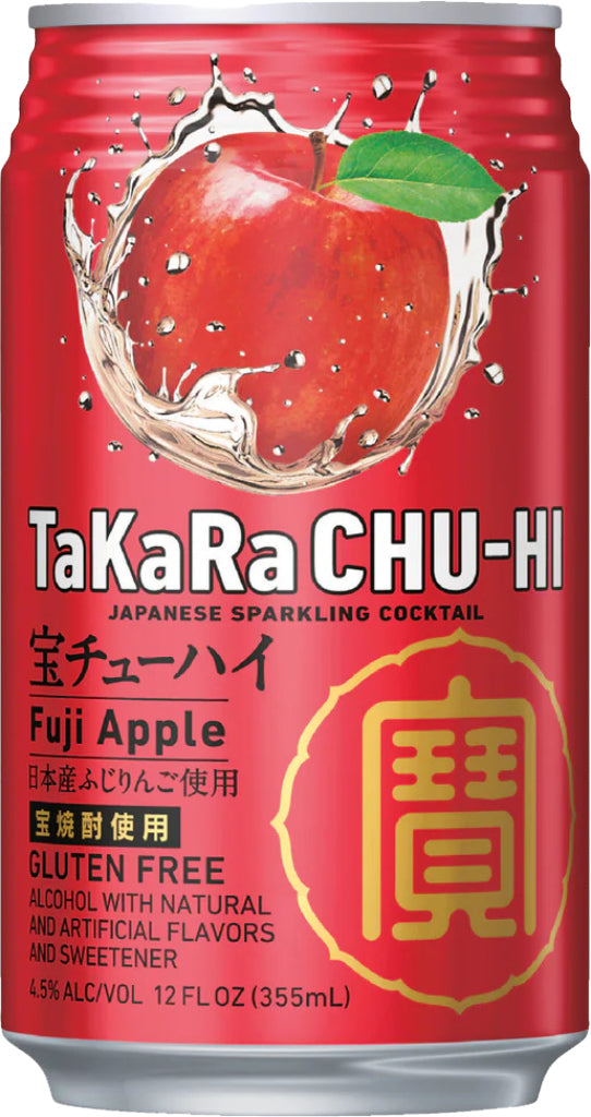 TaKaRa Chu-Hi Fuji Apple 12oz – Mission Liquor