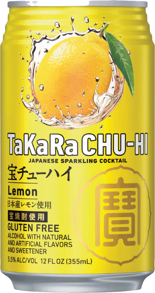 TaKaRa Chu-Hi Lemon 12oz – Mission Wine & Spirits