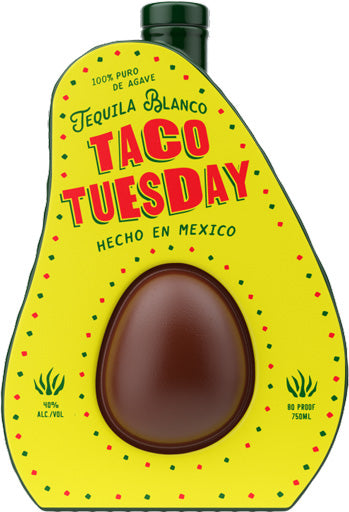 Taco Tuesday Avocado Edition Tequila Blanco 750ml – Mission Wine & Spirits
