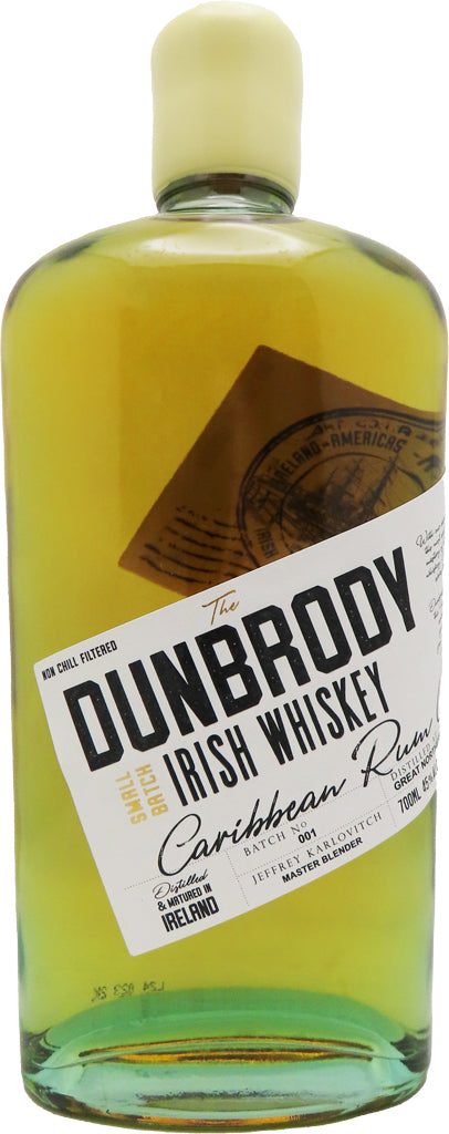 The Dunbrody Caribbean Rum Cask Irish Whiskey 700ml – Mission Wine ...