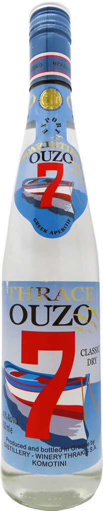 Thrace Thraki 7 Greek Ouzo 700ml – Mission Wine & Spirits