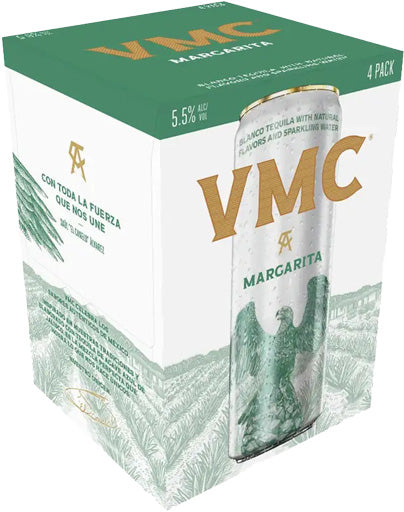VMC Margarita Tequila Cocktail 12oz 4pk Cans – Mission Wine & Spirits