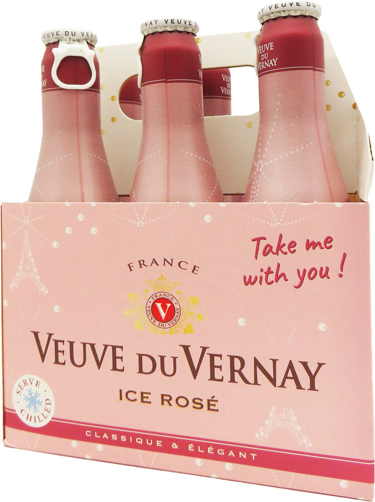 Veuve Du Vernay Ice Rose 6pk – Mission Liquor