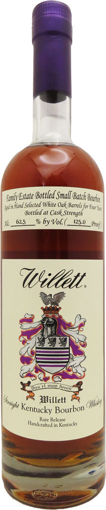 Willett Family Estate Small Batch Bourbon 4 Year Old 750ml Mission Liquor