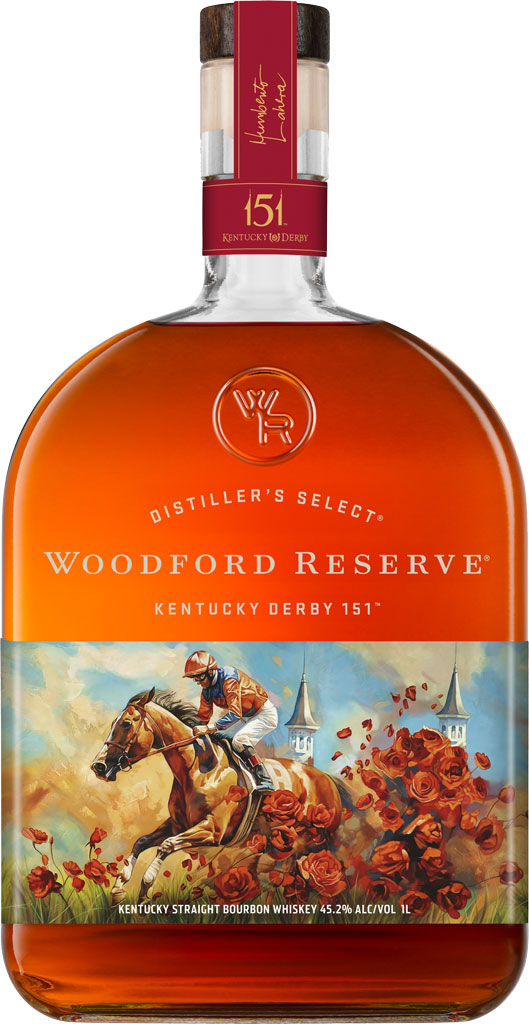 Woodford Reserve Kentucky Derby 151 Kentucky Bourbon Whiskey 1L ...