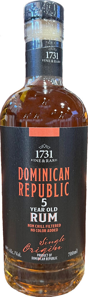 1731 Fine & Rare Dominican 5 Year Old Rum 700ml – Mission Wine & Spirits