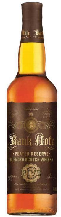 Bank Note Peated Reserve Whisky 5 Year Old 700ml – Mission Wine & Spirits