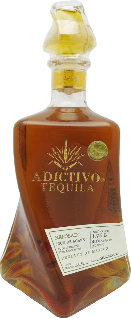 Adictivo Tequila Double Reposado 1.75L – Mission Wine & Spirits