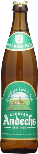Andechs Vollbier Hell Lager 500ml Btl – Mission Wine & Spirits