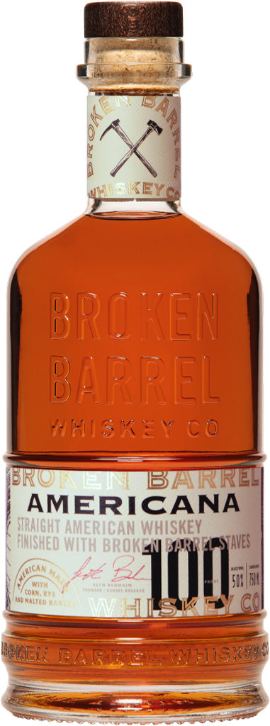 Broken Barrel Americana Straight American Whiskey 750ml – Mission Wine ...