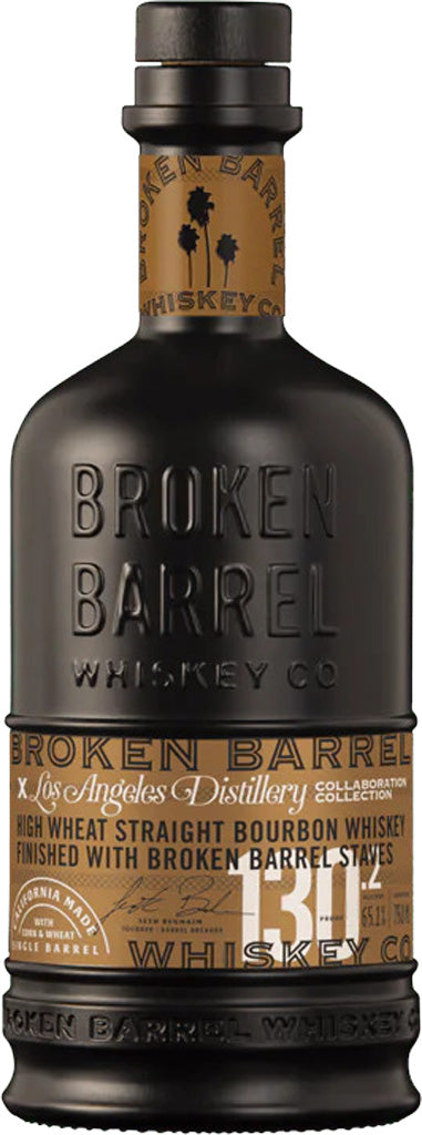 Broken Barrel W/Los Angeles Distillery Collaboration Bourbon Whiskey 1 ...