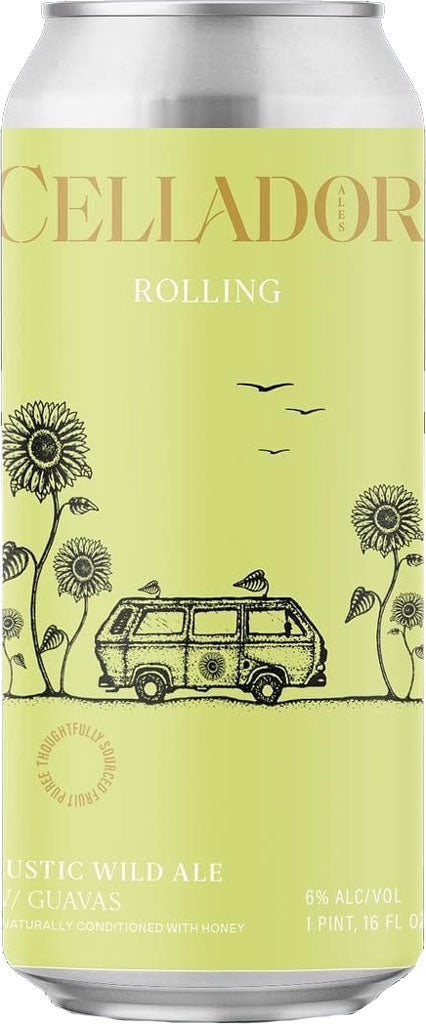 Cellador Rolling Guavas Rustic Wheat Ale 16oz Can – Mission Wine & Spirits