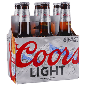 Coors Light 6pk Btls – Mission Wine & Spirits