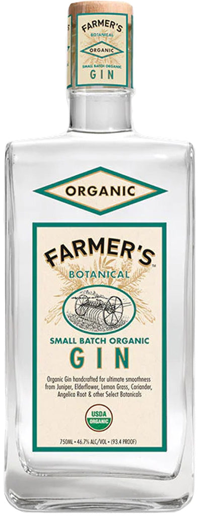 Farmers Organic Gin 750ml – Mission Wine & Spirits