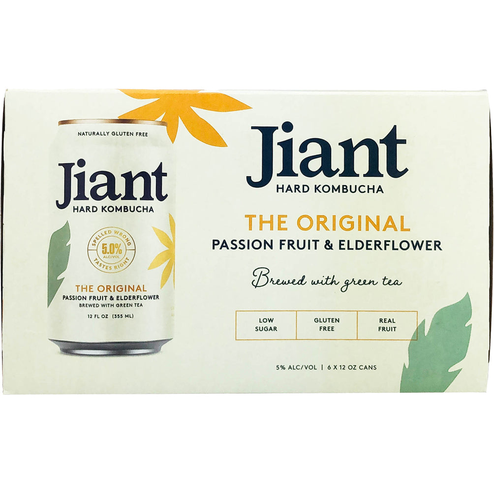Jiant Hard Kombucha Original 6pk Cans – Mission Liquor