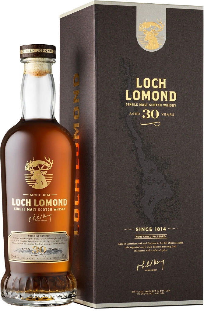 Loch Lomond Single Malt Scotch 30 Year Old 750ml – Mission Wine & Spirits
