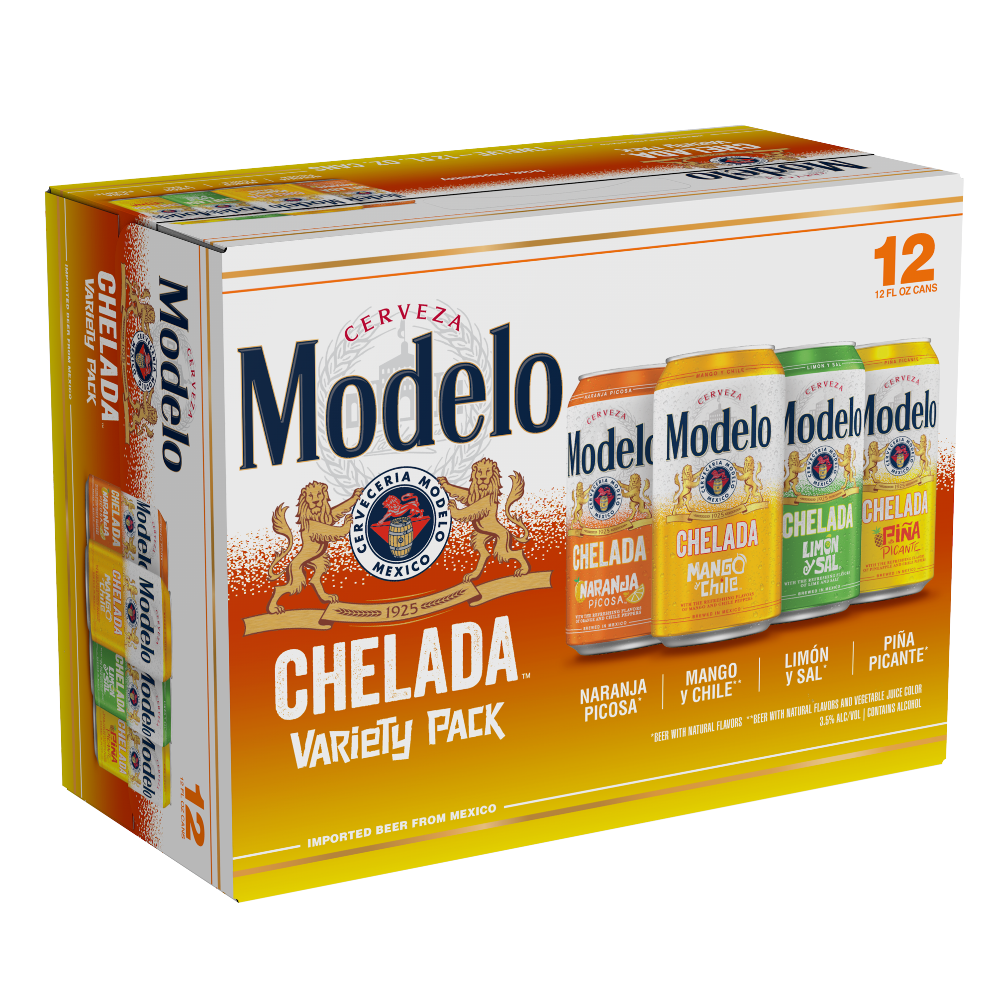 Modelo Chelada Variety Pack 12pk Cans – Mission Liquor