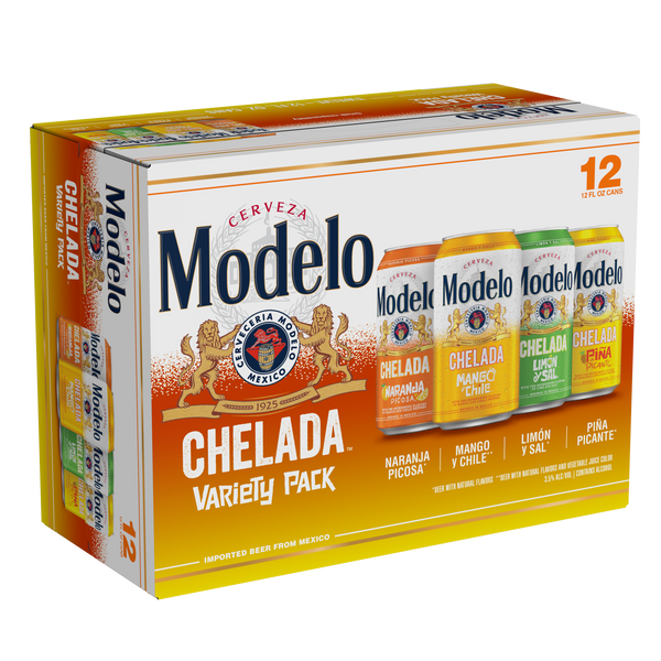 Modelo Chelada Variety Pack 12pk Cans – Mission Liquor
