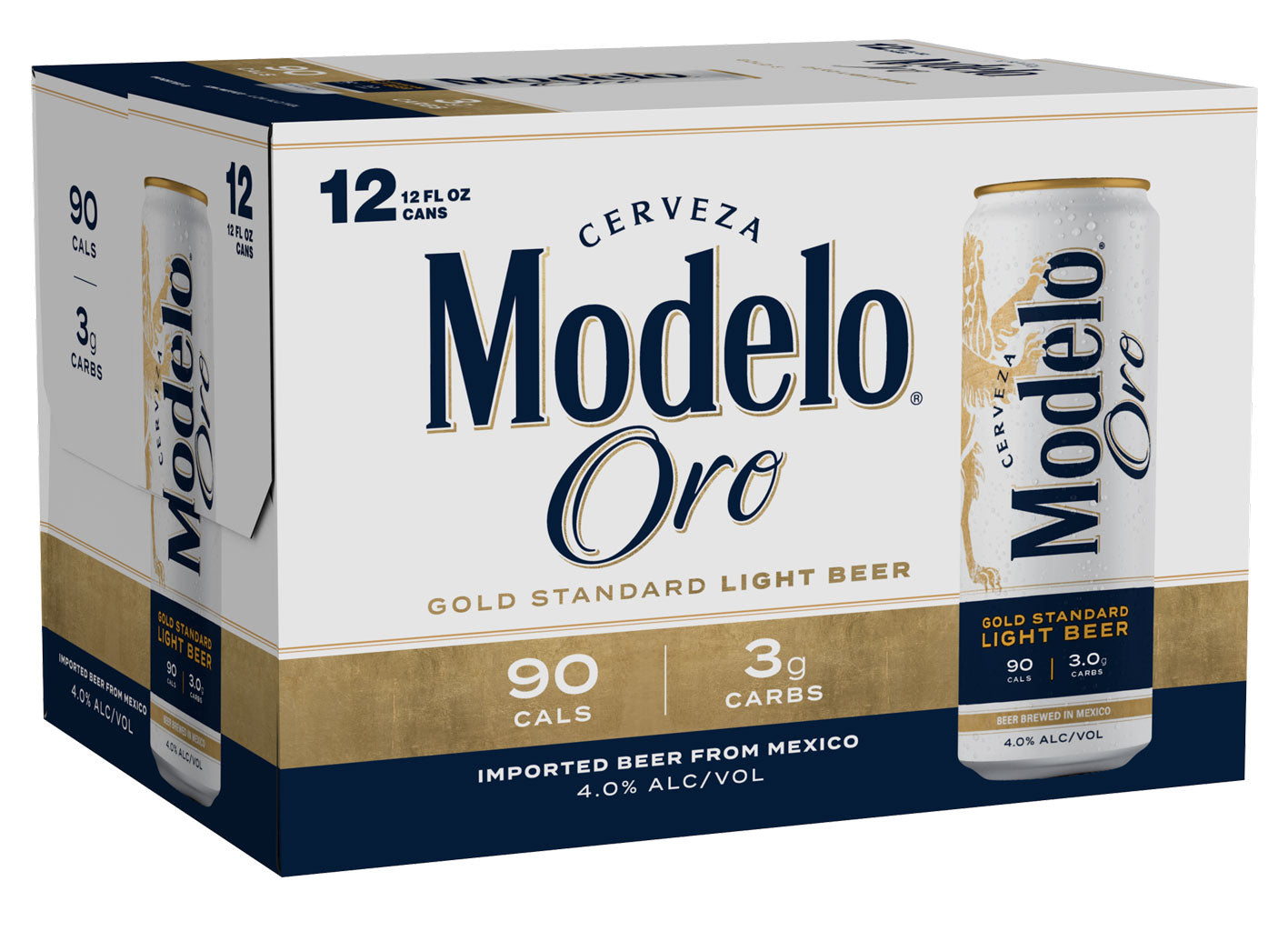 Modelo Oro Light Lager 12pk Cans – Mission Wine & Spirits