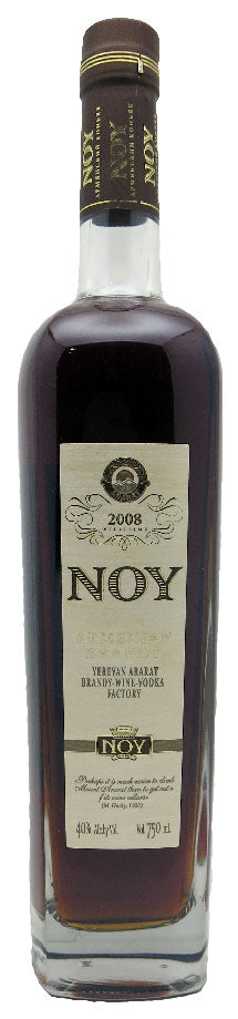 Noy Millesime Armenian Brandy Vintage 2008 750ml – Mission Wine & Spirits