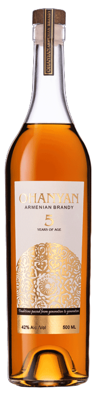 Ohanyan Armenian Brandy 5 Year Old 750ml – Mission Wine & Spirits