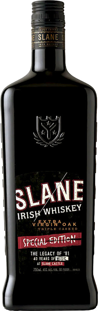 Slane 40th Anniversary Irish Whiskey 750ml – Mission Wine & Spirits