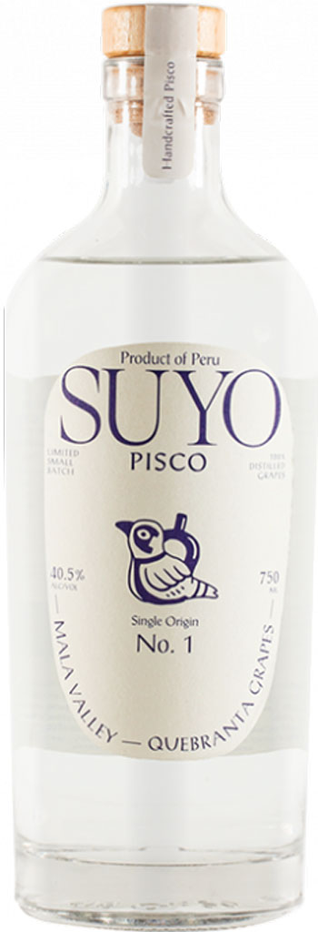 Suyo Pisco No.1 Quebranta 750ml – Mission Wine & Spirits