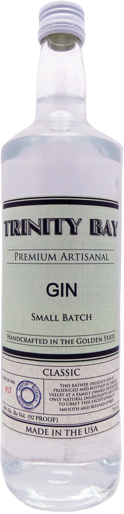Trinity Bay Artisanal Small Batch Gin 750ml – Mission Wine & Spirits