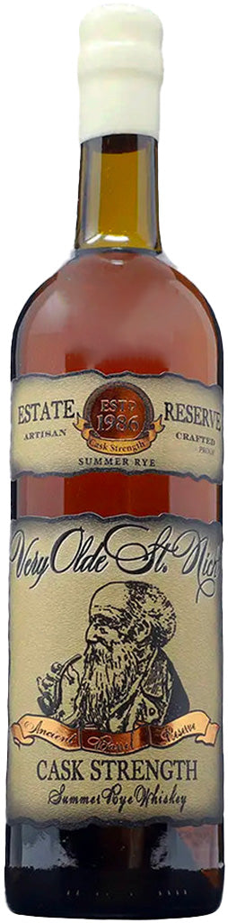 Very Olde St. Nick Cask Strength Summer Rye Whiskey 750ml – Mission ...