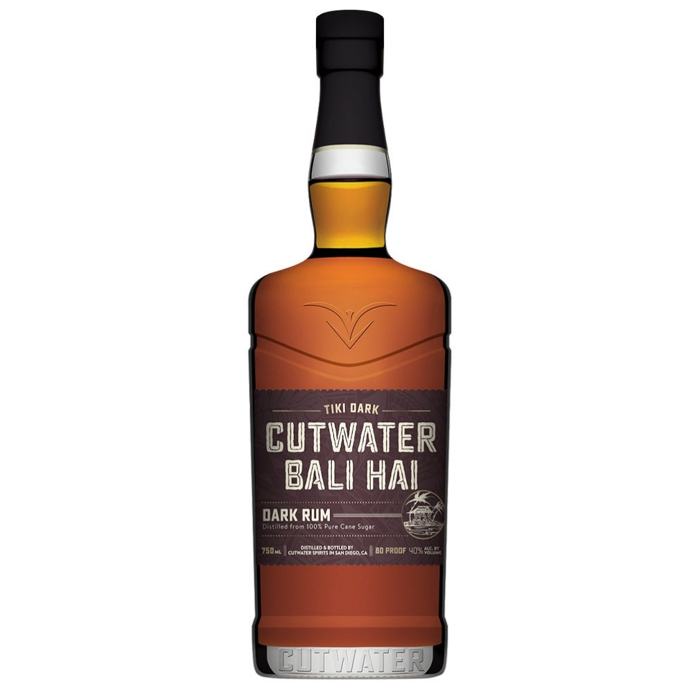 Cutwater Spirits Bali Hai Tiki Dark Rum 750ml – Mission Wine & Spirits